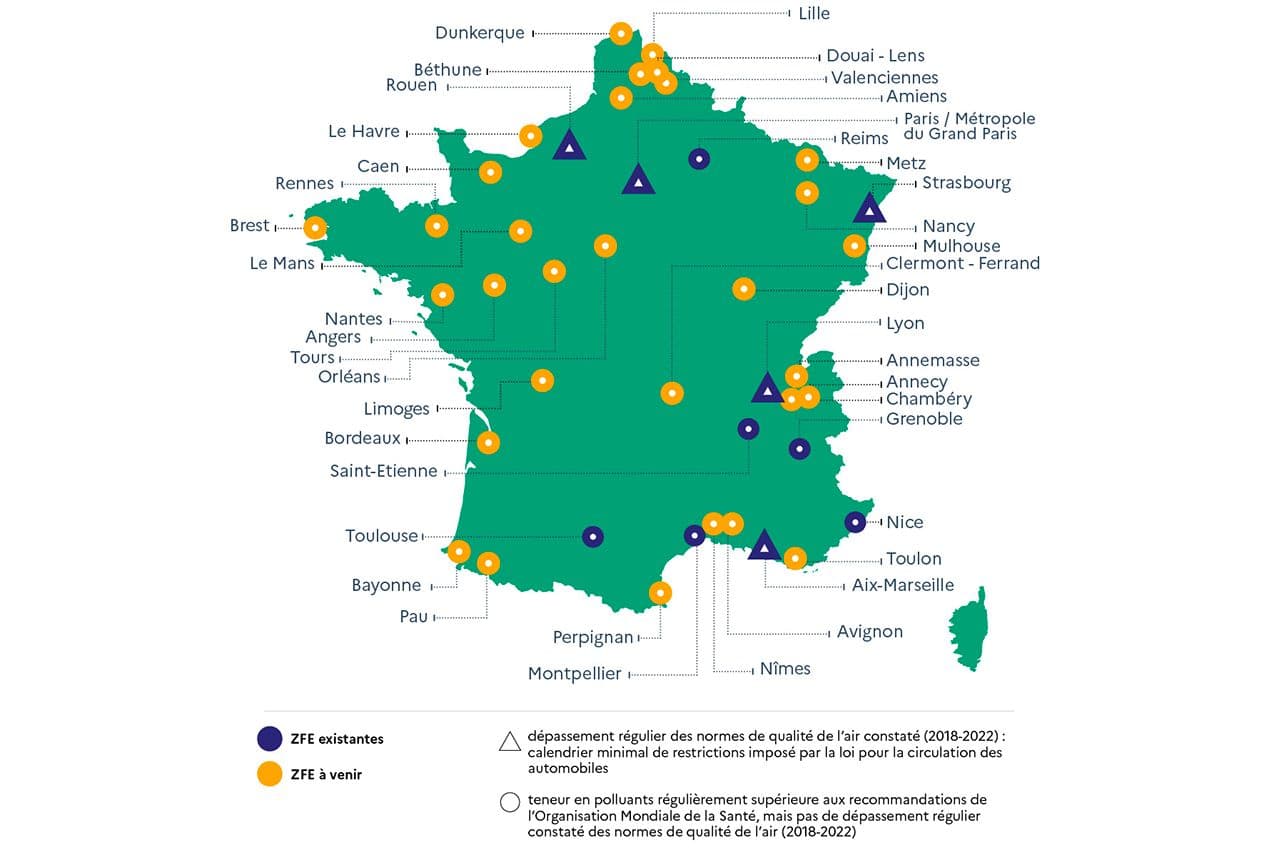 Tout savoir Zone ZFE | Infos ZFE | Mieux Respirer en Ville mobilité